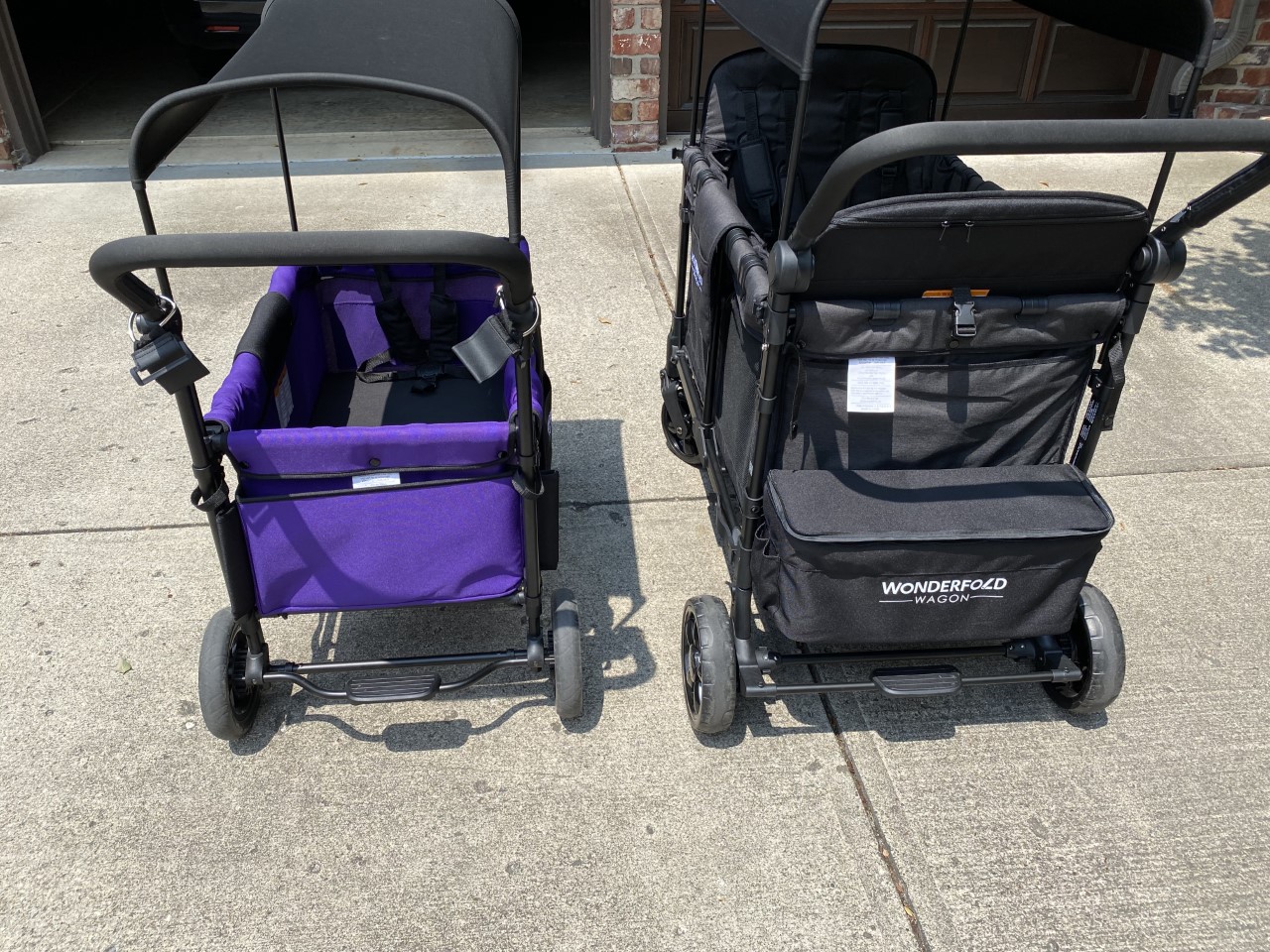 Keenz vs Wonderfold Stroller Wagon Comparison - Kid Travel